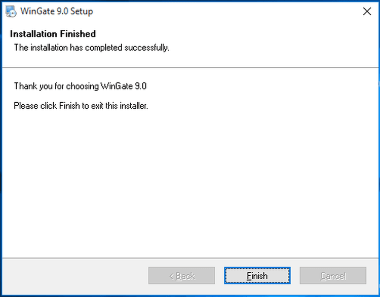 How to setup a proxy server with WinGate on Windows 10