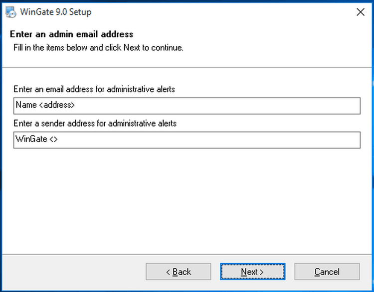 How to setup a proxy server with WinGate on Windows 10